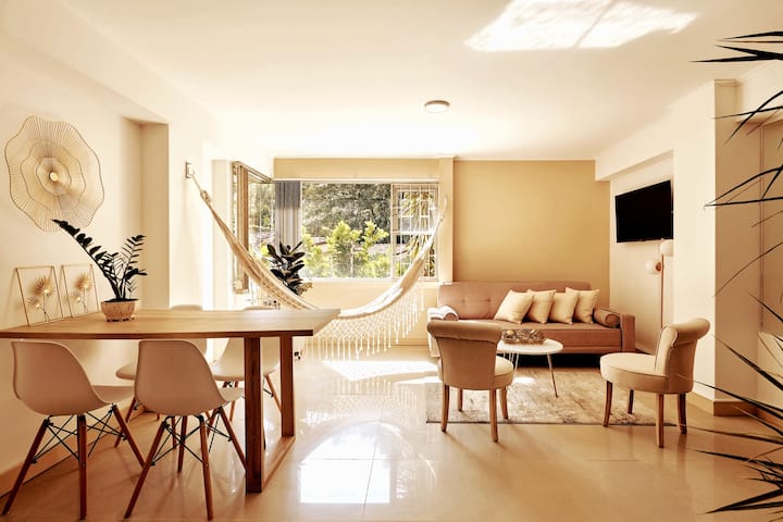 Peaceful Place 1br-1ba In Provenza-nature Views - Medellín