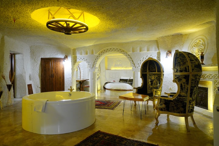 Akkaya Superior King Cave Suite Room With Jacuzzi - Nevşehir