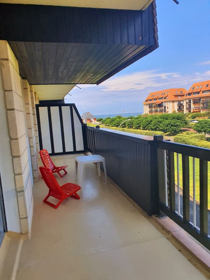 Appartement 2 Chambres, Vue Mer - 0 Frais Voyageur - Villers-sur-Mer