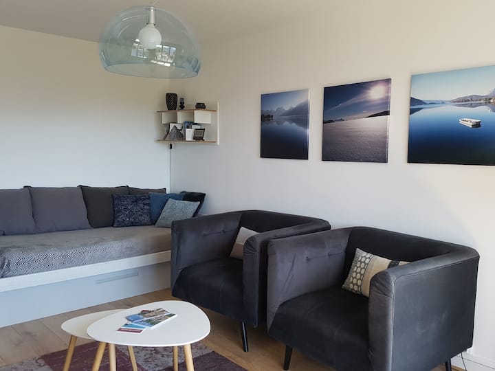 *T2* Lumineux, Parking, Proche Lac, Vue Montagnes - Annecy