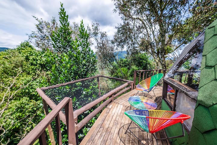 Glamping-domo Verde, El Tambo Eco Hotel - La Vega