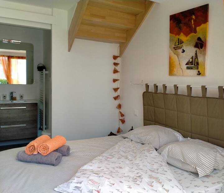 Chambre Privée à Deux Pas De La Mer Et Du Gr34 - Binic