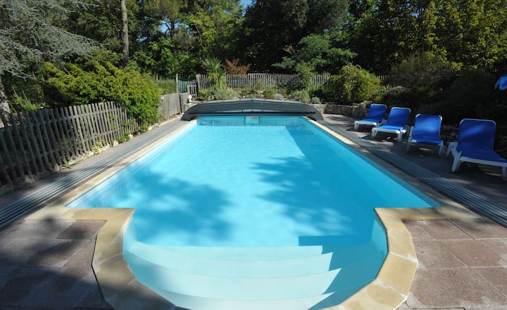 Location 4 Pers 74m2 Grd Piscine 3000m² Terrain - レ島