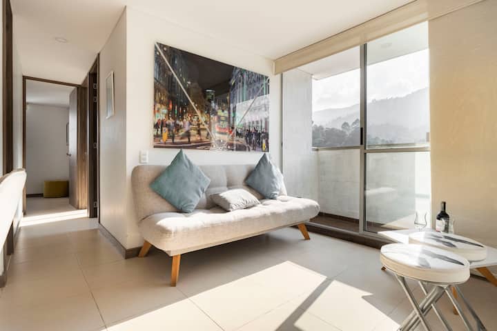 [New Deco] City Nature - 3 Bedroom 60 M2 Apartment - Sabaneta