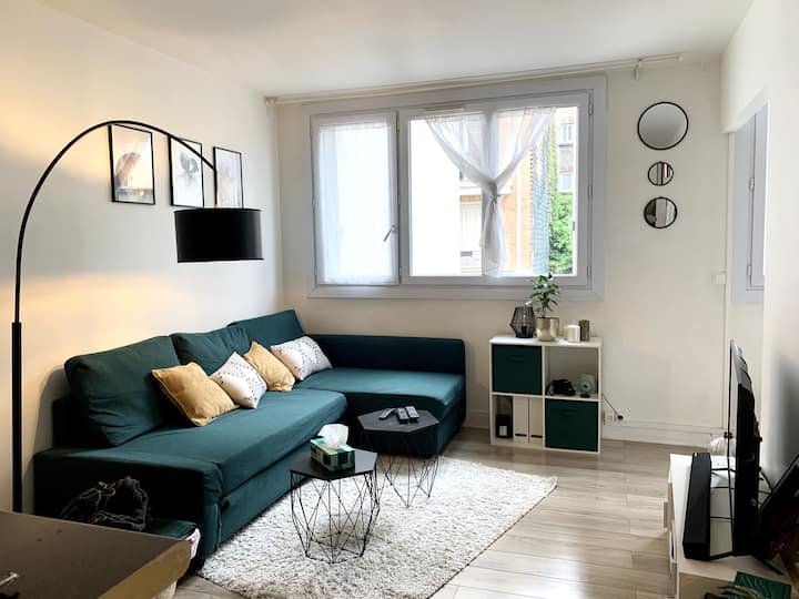 Bright & Comfy Flat - 5m Walk Fm The Eiffel Tower - Paris
