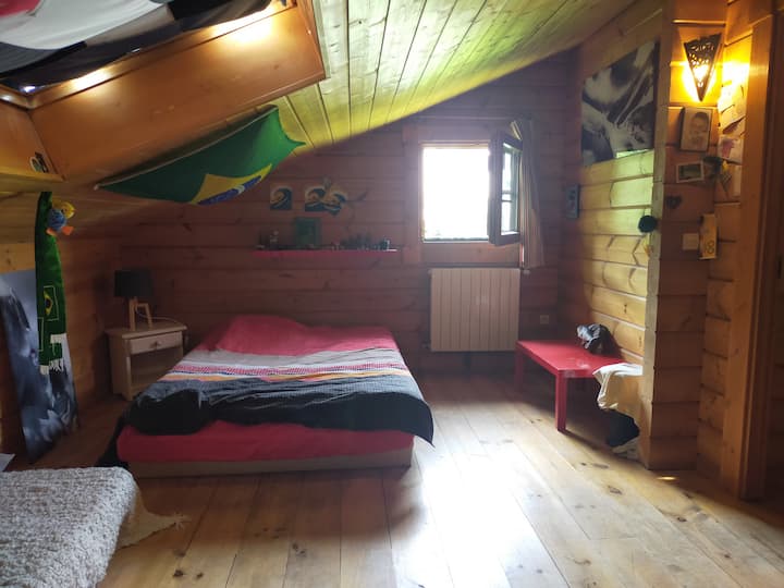 Chambre Spacieuse Ds Chalet Proche Les Arcs - Bourg-Saint-Maurice