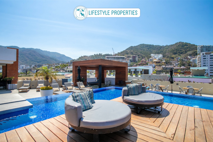 2 Balconies, Pool, Hot Tub & Gym - Conchas Chinas