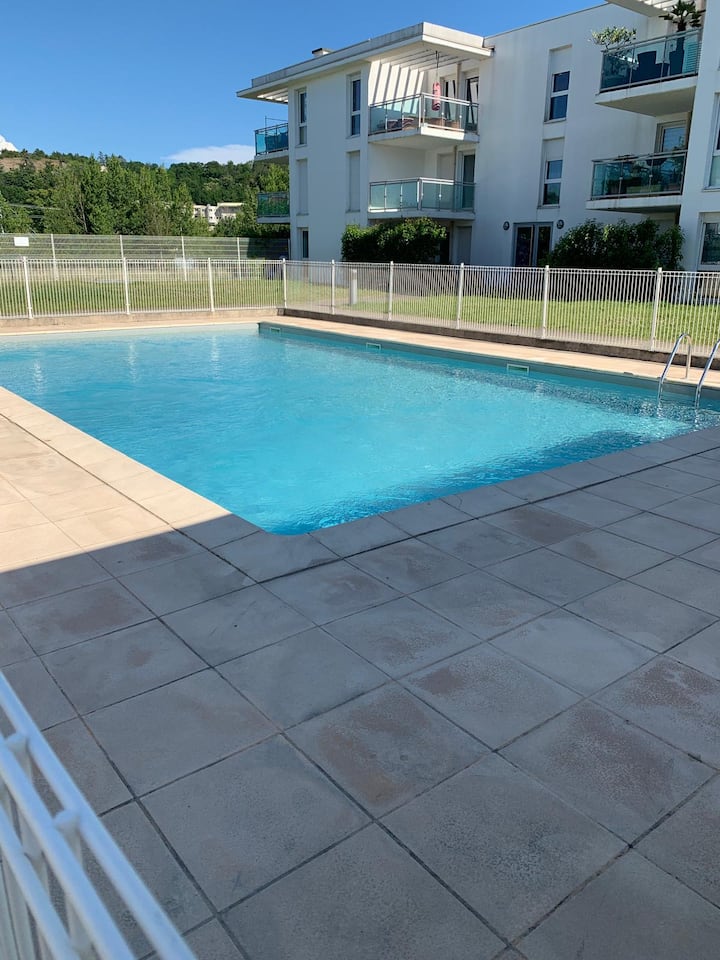 T2 L'esprit Libre Avec Balcon, Parking Et Piscine - Valence