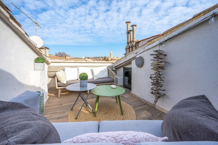 Duplex Terrasse Centre Historique, Au Calme - Aix-en-Provence