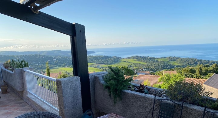 Pent House Vue Mer, Parking Privé, St. Tropez Area - La Croix-Valmer