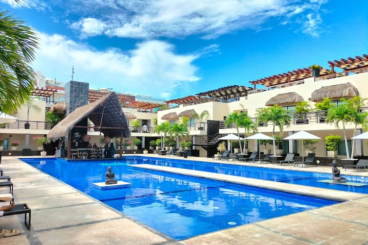 *Private Pool*, Parking, Gym, 100mt From The Beach - Playa del Carmen