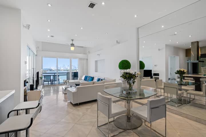 Stunning 2bedrooms Penthouse With Bay View - Miami Beach, FL