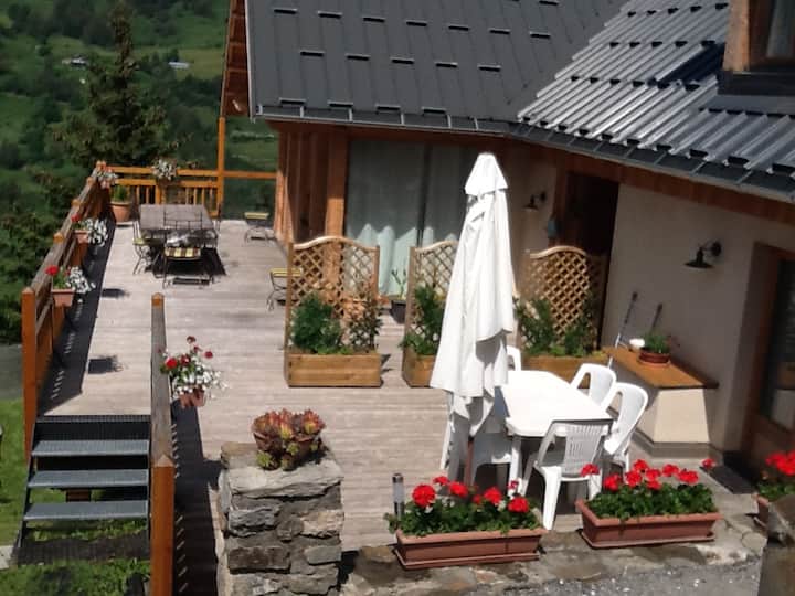 La Chamotte Charmant Duplex Classé 3 éToiles - Vars