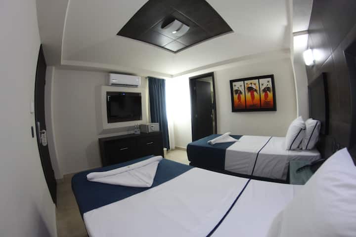 Zona Malecón - 2 Personas Habitaciones Privada - Puerto Vallarta