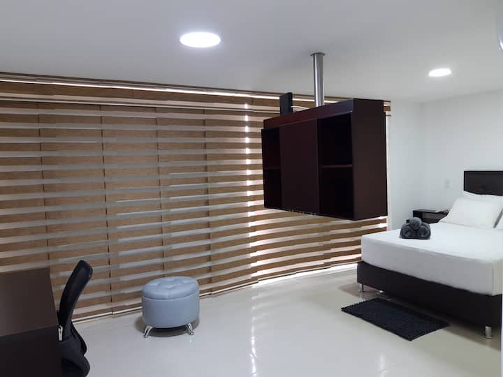 Apto Amoblado Luxury Suite, Edificio Strada Suites - Bucaramanga