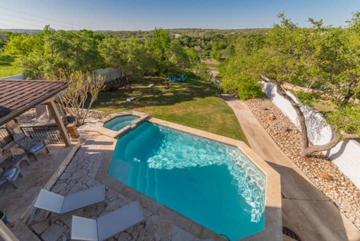 Luxury Lake Travis Waterfront Pool/spa & Fire Pit - Spicewood, TX