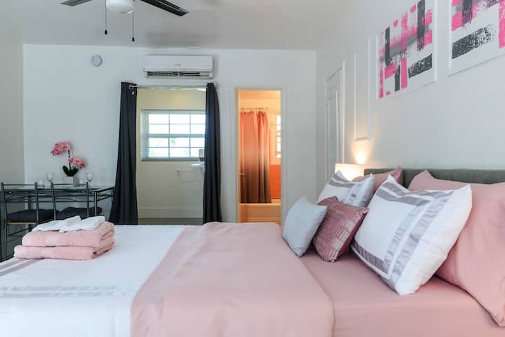 #04-modern Studio Miami Mimo/free Parking/kitchen - Miami