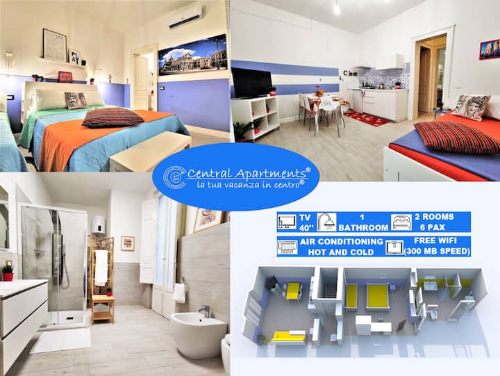 Central Apartments®borgo Street 1 Min To Via Etnea - Catania