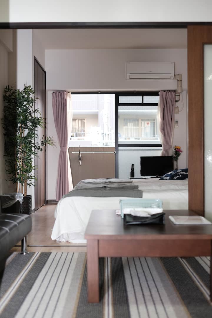 4ppl/405/7 Mins To Nihonbashi Sta/ Dotonbori/a2022 - Osaka