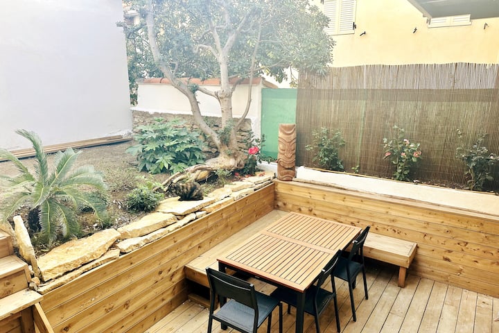 Appartement Cosy Avec Jardin - Sainte-Maxime