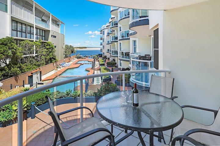 Partial Water Views From Your Living Room - Golden Beach
