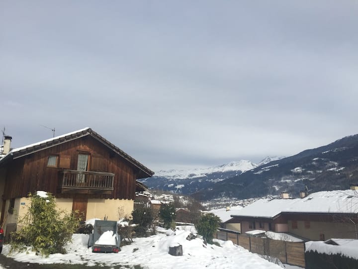 Chambre D'hôte Au Chalet Du Paridiski. - La Plagne