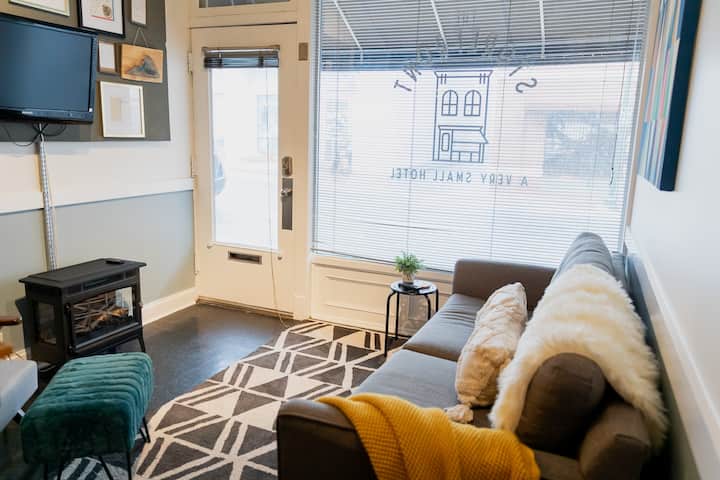 The Storefront: Downtown Staunton + Unique Stay - Staunton, VA
