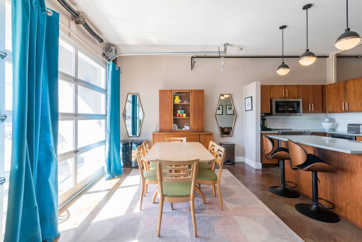 Funky Loft In Plaza Midwood W/office And Jacuzzi - Charlotte