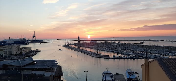 Sète : Appartement Centre-ville Vue Panoramique - Sète