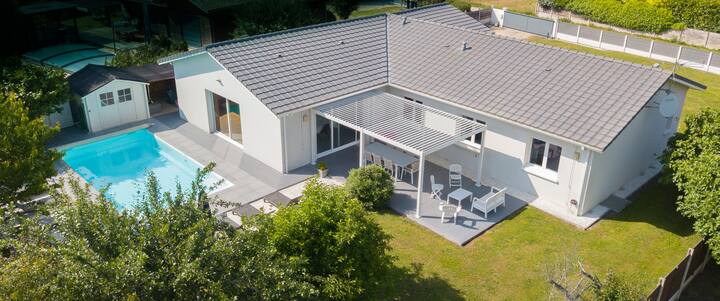 Villa 8 Pers. 150m² Avec Piscine Chauffée - Mios