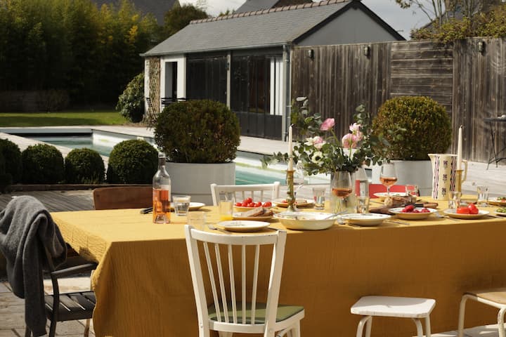 Maison De Famille+ Piscine Annonce Professionnelle - Saint-Lunaire