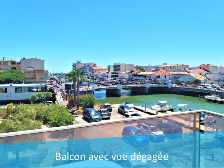 Superbe T2 Lumineux - Les Hirondelles - Plage de Palavas-les-Flots