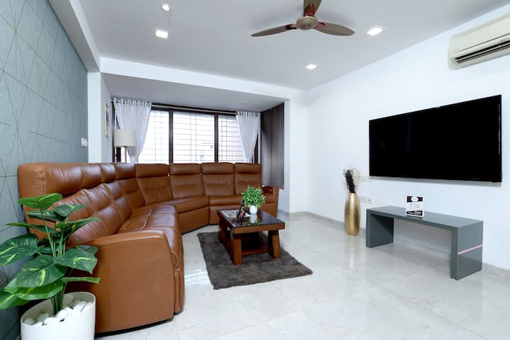 4 Bedroom Nri Heritage - Balcony/chef/wifi/laundry - Mumbai