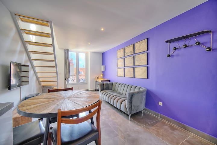 App. Odette Duplex - 500m From The Beach - Cannes