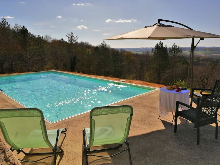 Maison Isolée Avec Piscine Au Milieu Des Bois - Aire-sur-l'Adour