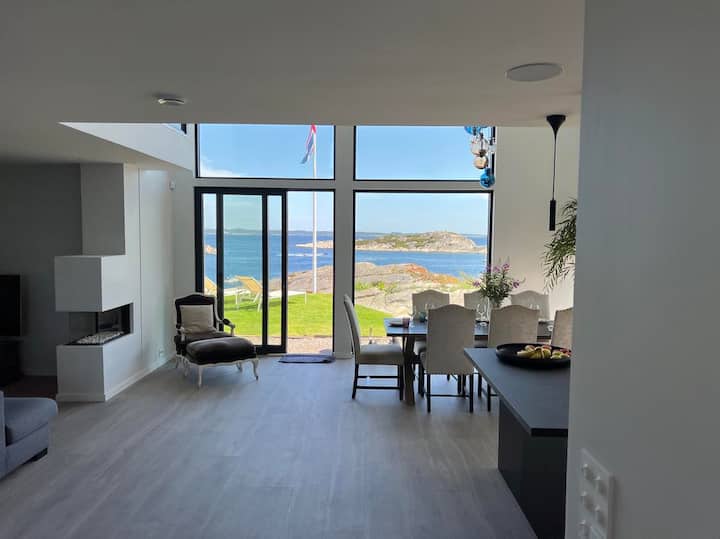 Sjønær Ny Hytte Flekkerøya/badeplass, Kristiansand - Kristiansand