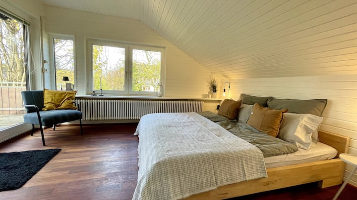 Quiet 2 Room Garden Appartment With Terrace - Bad Heilbrunn