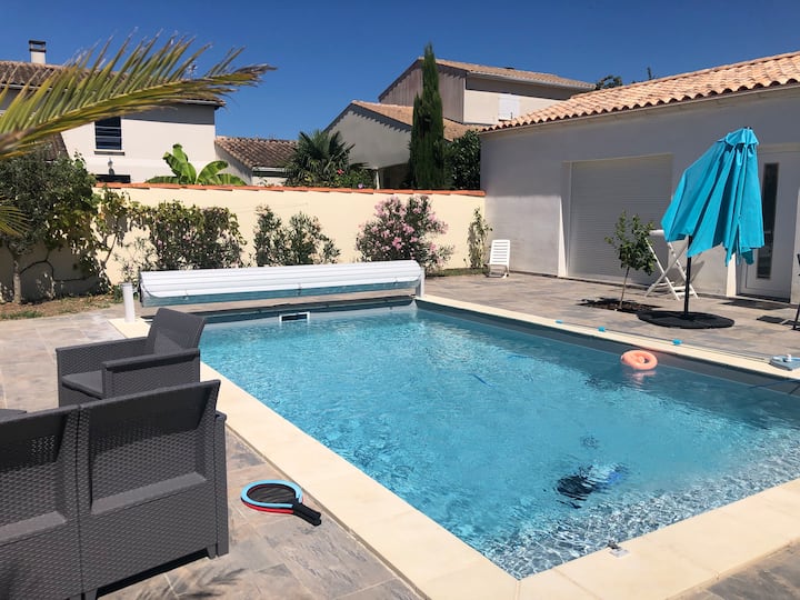 Villa St Palais Sur Mer- 5 Ch- Piscine- Jacuzzi - Royan
