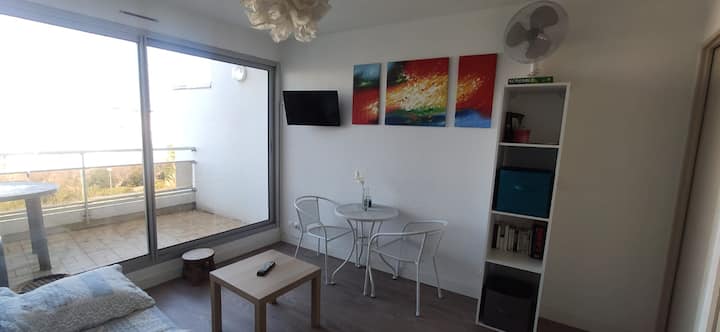 Joli Studio Lumineux Près De La Plage Du Couchant - La Grande-Motte