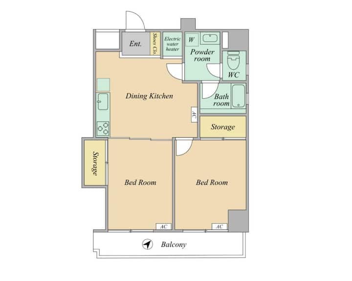 Jr Yamanote Line Ikebukuro 6min On Foot/48sqm 2br - Ikebukuro
