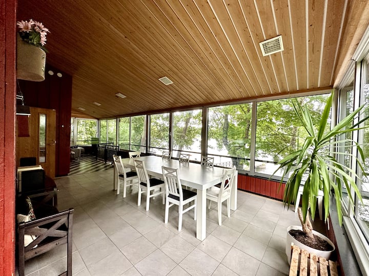 Villa With All Amenities 10 Metres From Lohja Lake - Lohja