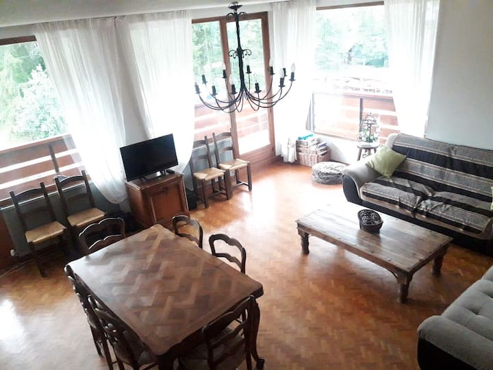 Spatieux 90m² Belle Vue Au Coeur De Praloup 1600 - Pra-Loup