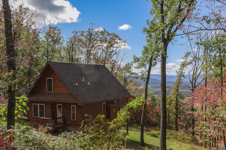 Breccia Cabin @Shenandoahwoods, Cabin With A View! - Stanley, VA