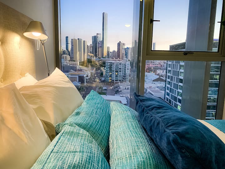 City View Valley Apartment - Wi-fi & Free Parking - Brisbane