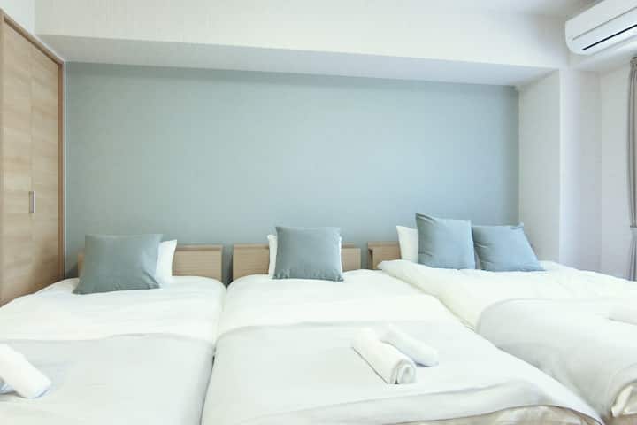 4ppl/1min To Shinimamiya St./easy Access->kix/9739 - Osaka
