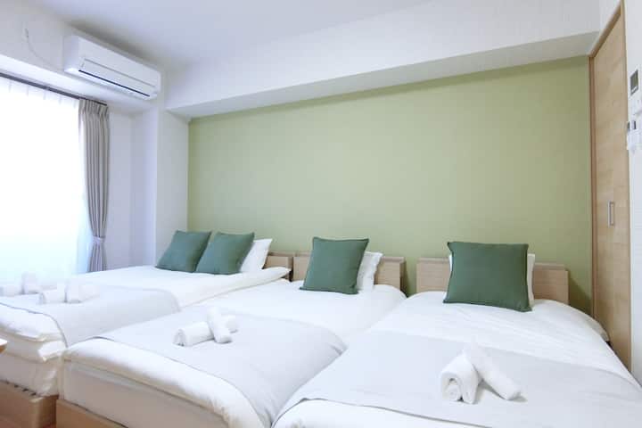 4ppl/1min To Shinimamiya St./easy Access->kix/9740 - Osaka