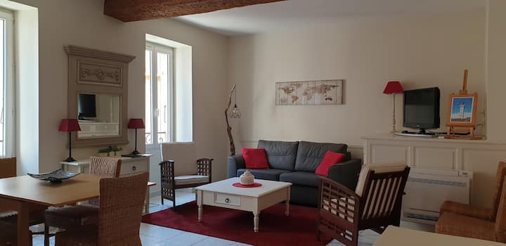 Cosy T3, Clim 6 Personnes à 150m Du Port - Port-Vendres