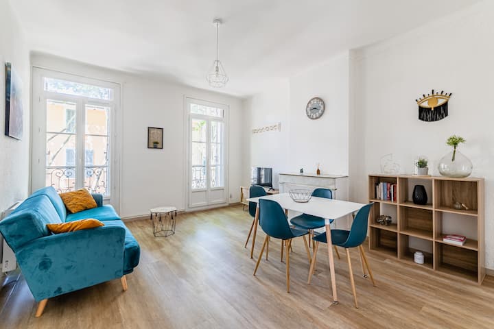 So Azur - Attractive T2 - 40 M² - City Center Market - La Seyne-sur-Mer