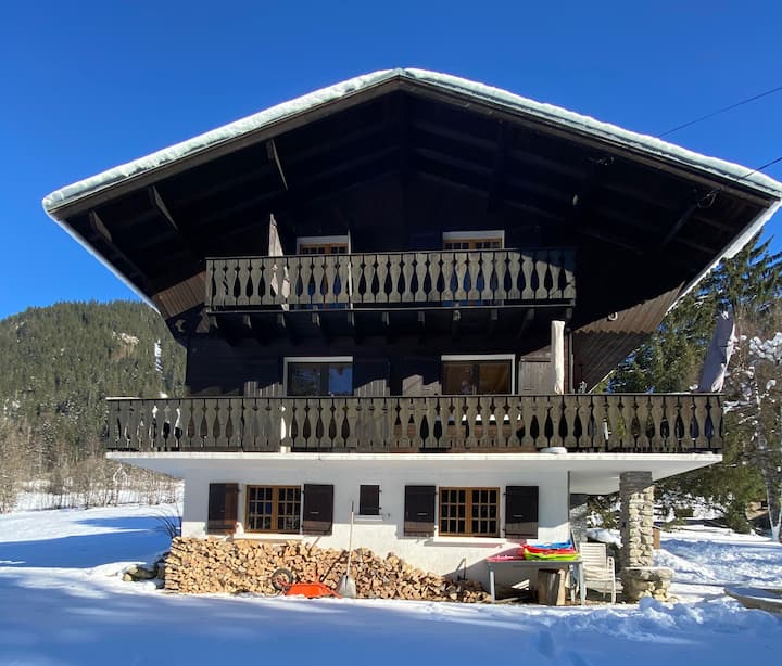 Chalet En Bordure De Chatel - Ideal Pour Familles - Lac Léman