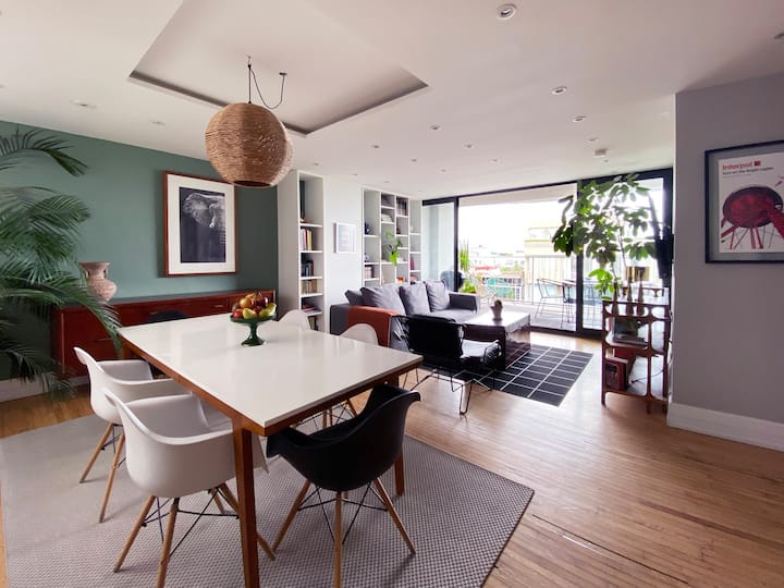 ★Breathtaking Mexican P.h In Condesa With A View! - Ciudad de México